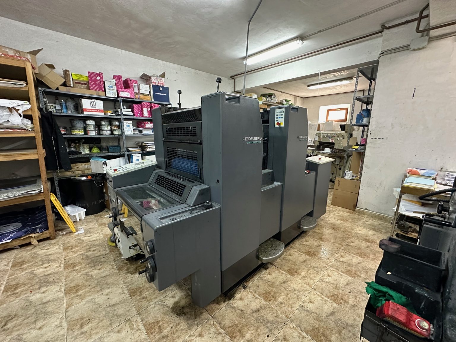 Máquina de impresión offset Heidelberg Speed Master - Maquinaria ...